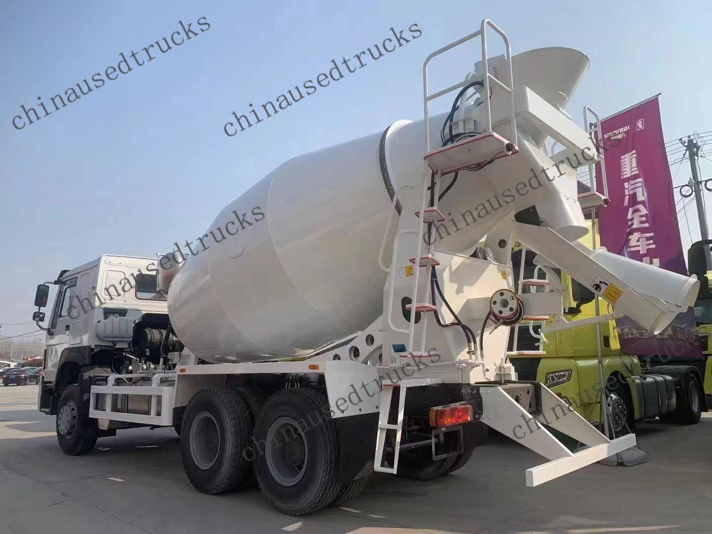HOWO 375/371/420HP 6×4 10 Wheeler Used Mixer Truck/Dump Truck/Tractor ...