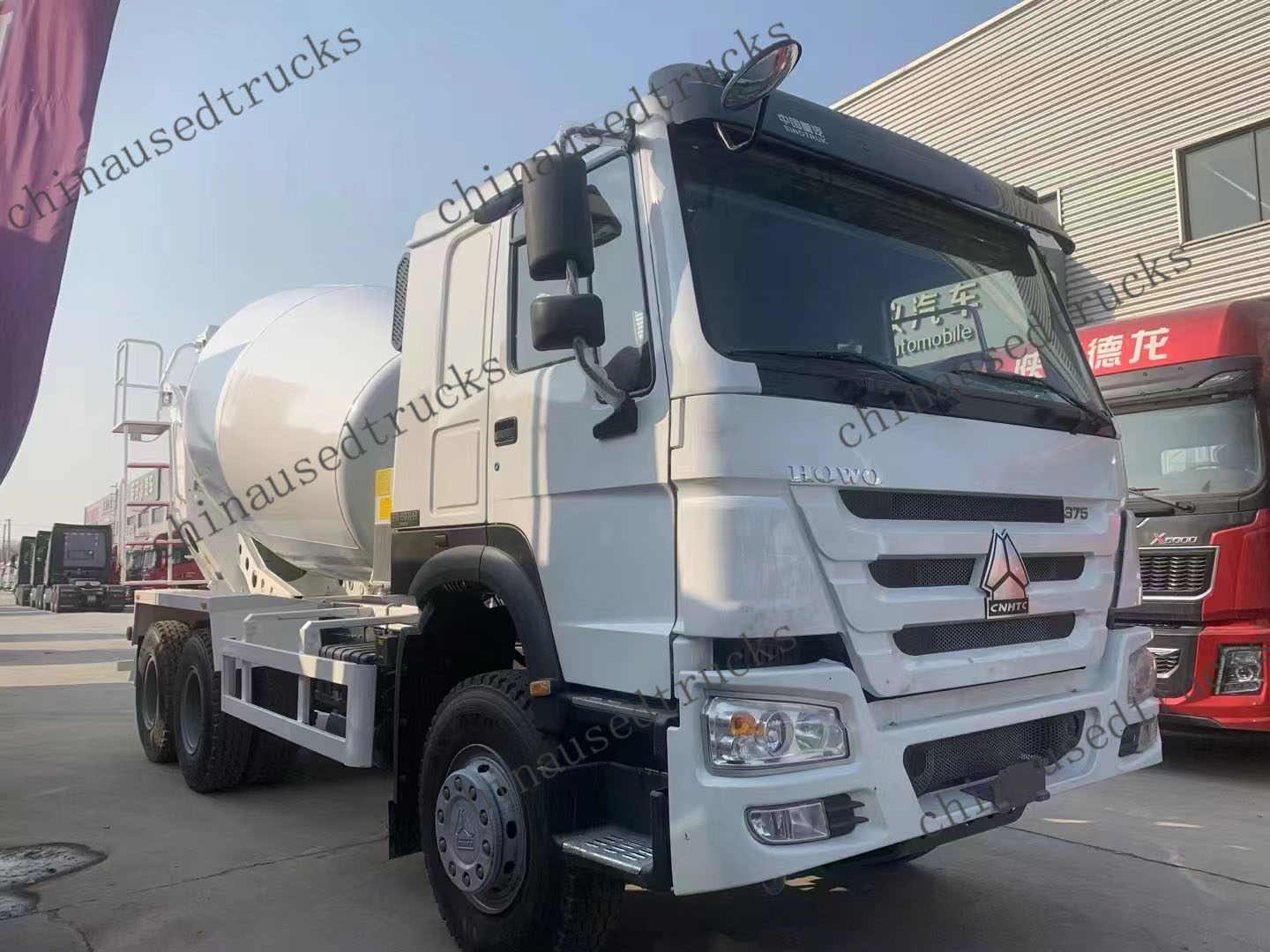 HOWO 375/371/420HP 6×4 10 Wheeler Used Mixer Truck/Dump Truck/Tractor ...